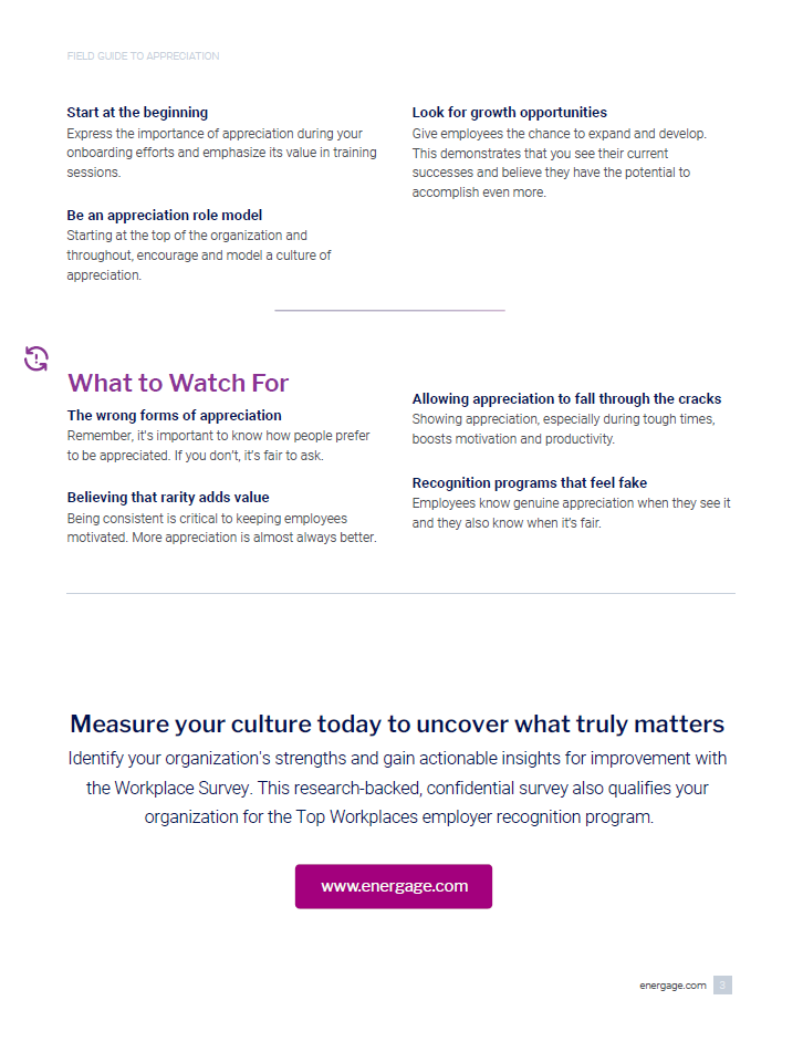 Field Guide to Appreciation